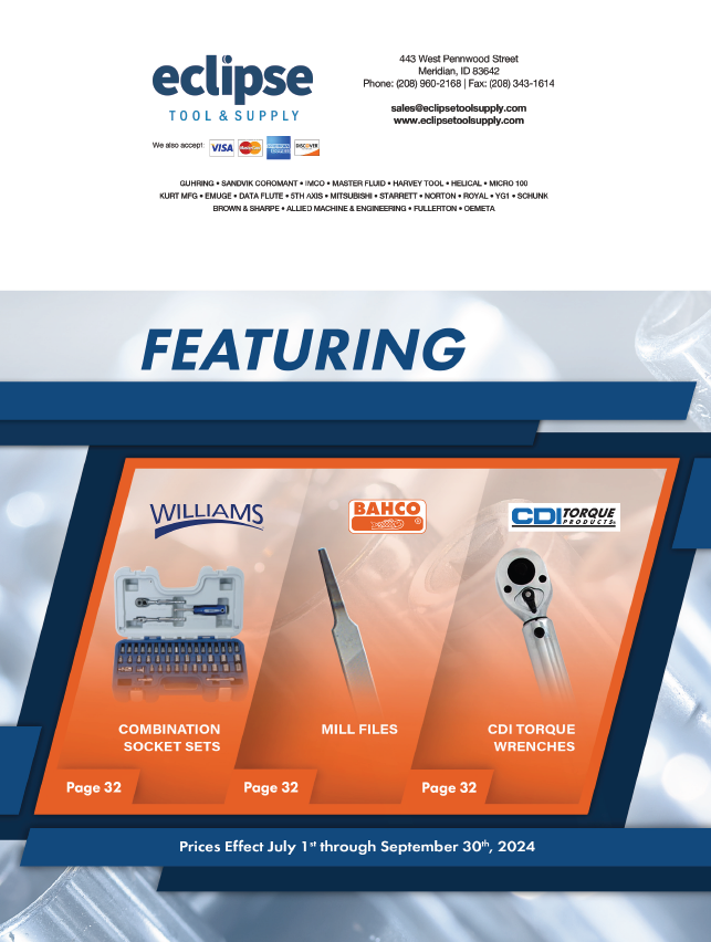 Promotions and Catalogs | Eclipse Tool & Supply